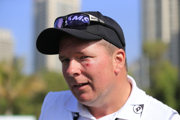 David Howell’s Caddy Lucky To Escape Serious Eye Injury. | Golf, by ...